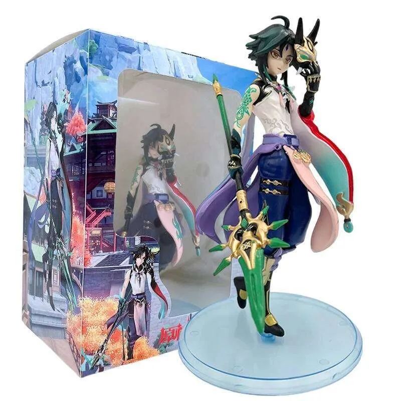 Genshin Impact Anime Action Figures Xiao, Klee, Paimon, Qiqi PVC ...