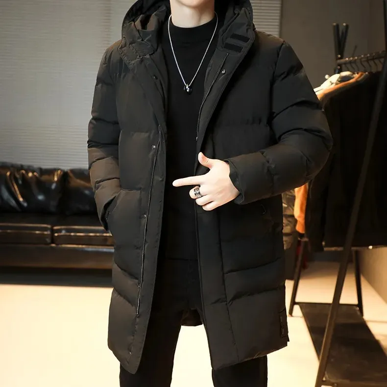 Luxury Designer 2026 Men's Mens Long Down Parka Puffer With Hood ...