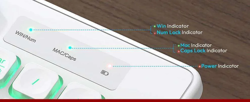 Backlit Wireless Keyboard and Mouse Combo with Quiet Light Up Keys and ...