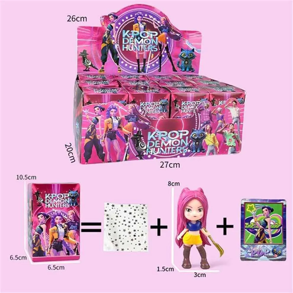 80% Off 2025 Kpop Devil Hunter Jojo Blind Box Fun Desktop Decoration ...