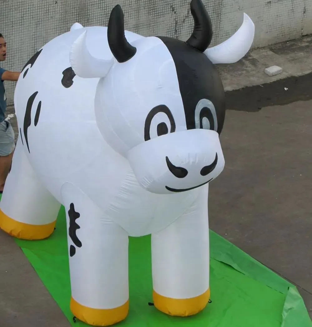 Wholesale Custom Oxford Inflatable Giant Milk Cow Replica Farm ...