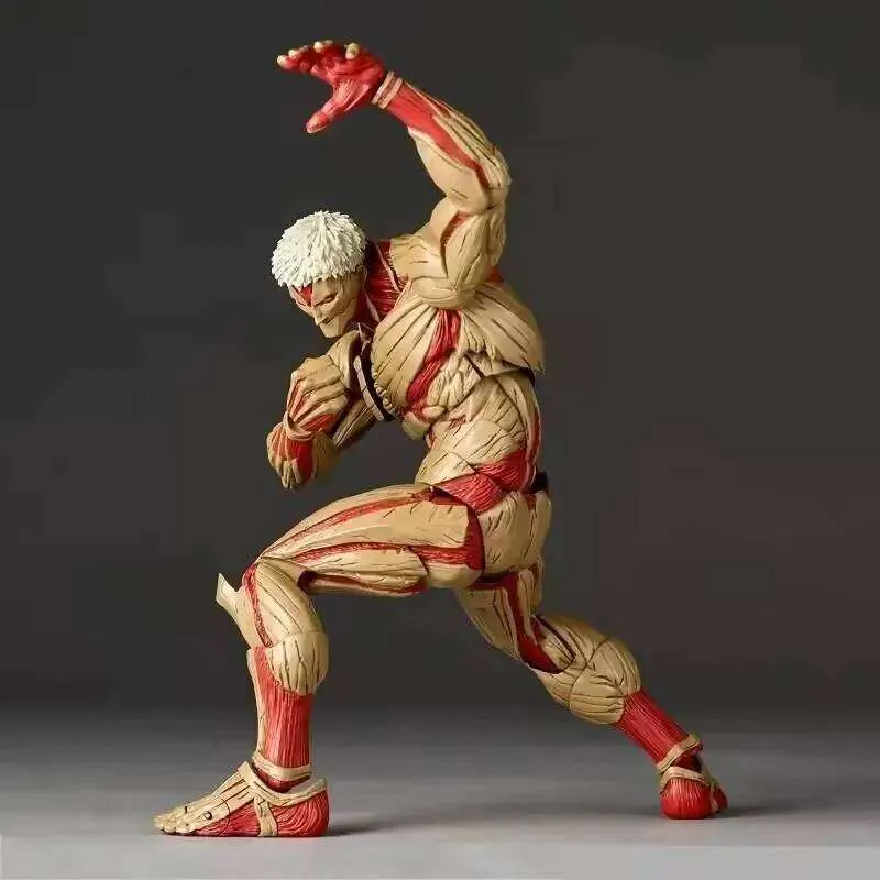 15cm Attack on Anime Figures The Armored Titan Reiner Action Figure ...