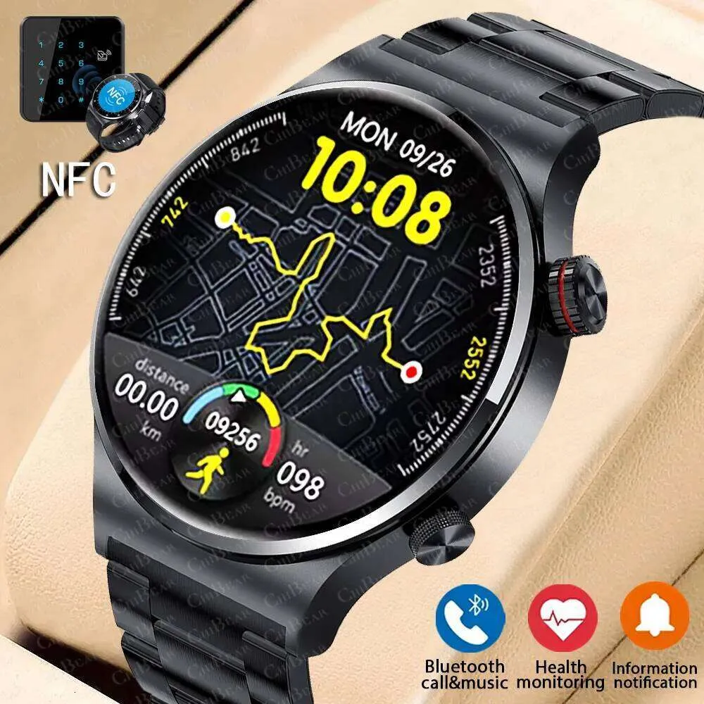 ChiBear GPS ECG+PPG Bluetooth Call Smart Sports Bracelet NFC Waterproof ...