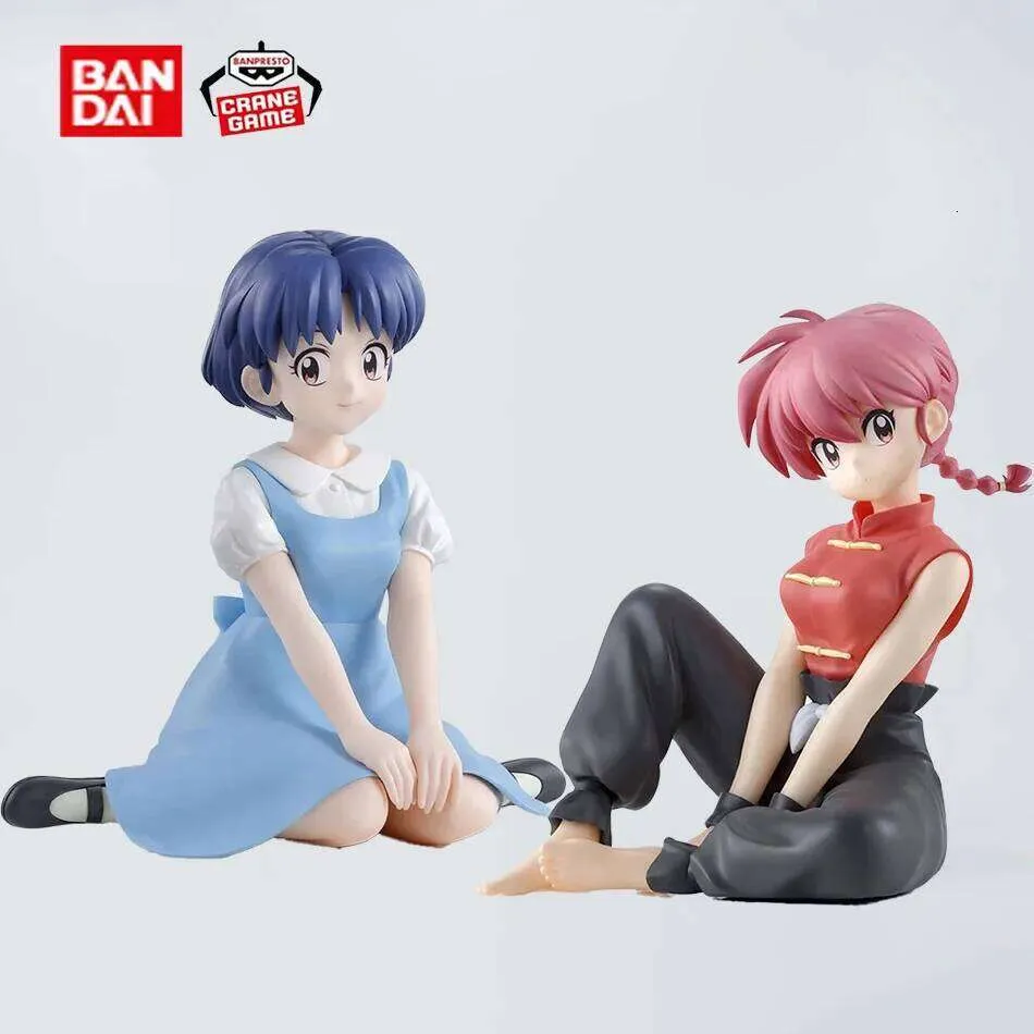 Bandai 12 cm 1/12 Tendou Akane Ranma PVC Anime Figure Sitting Model ...