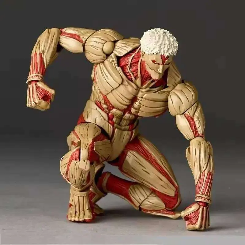 15cm Attack on Anime Figures The Armored Titan Reiner Action Figure ...