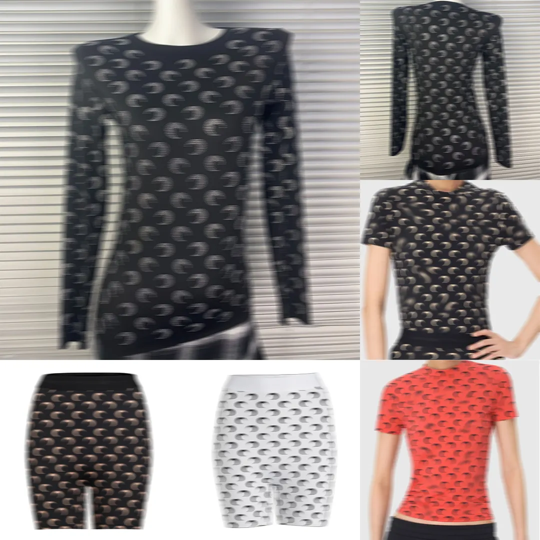 Designer Womens Moon Graphic Long Sleeve T Shirt With... From Rykeri ...