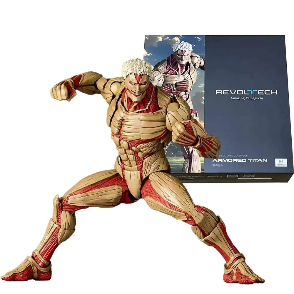 15cm Attack on Anime Figures The Armored Titan Reiner Action Figure ...