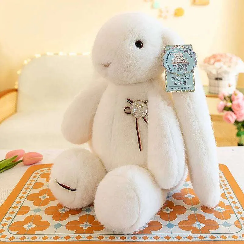 Cartoon Rabbit Plush Kawaii Soft Lop Plushies Stuffed Toy 2m Real Bunny ...