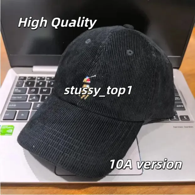 AAA Classic Polo Hats High Quality Corduroy Baseball Caps For Men And ...
