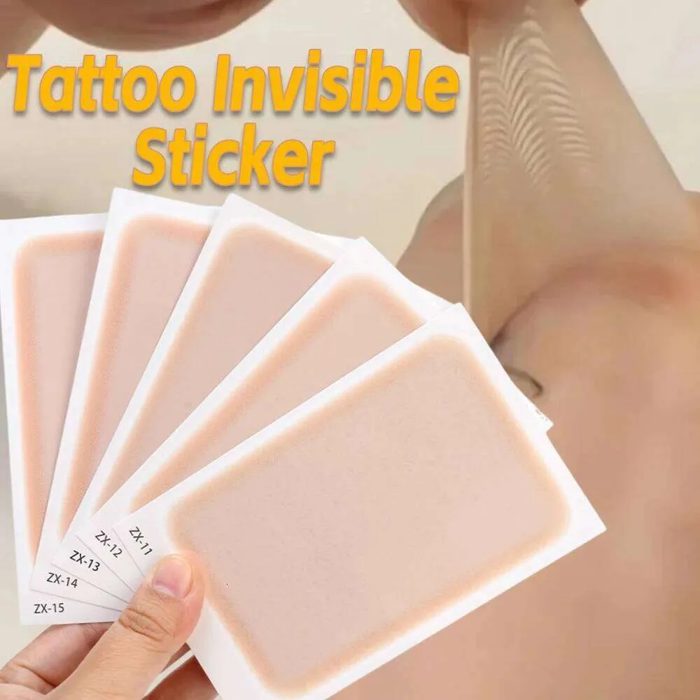 5 Sheet Waterproof Concealer Tattoo Scar Acne Cover-Up Stickers Body ...