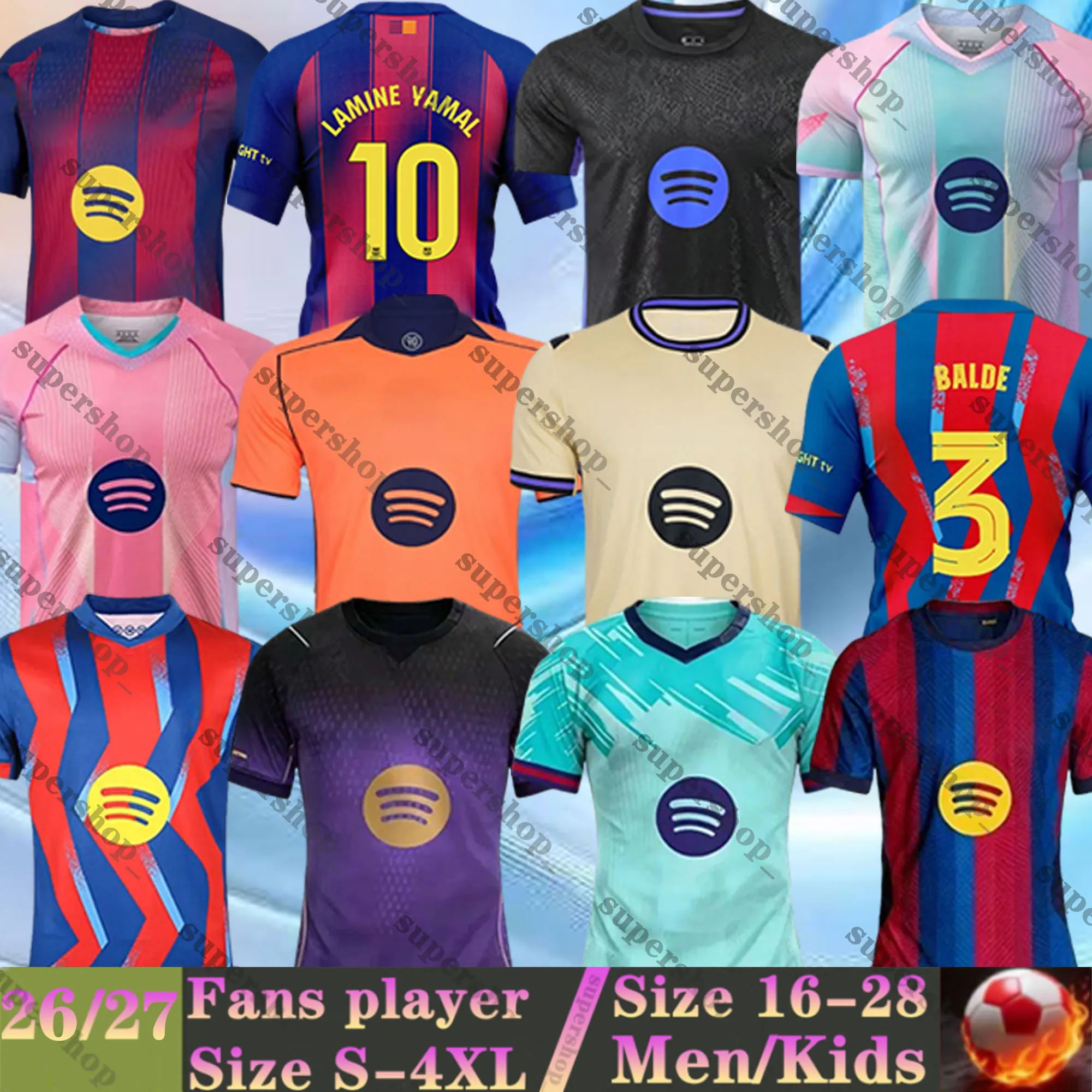 2026 2027 Barcelona RAPHINHA LAMINE YAMAL Futbol Formaları Özel FERRAN ...