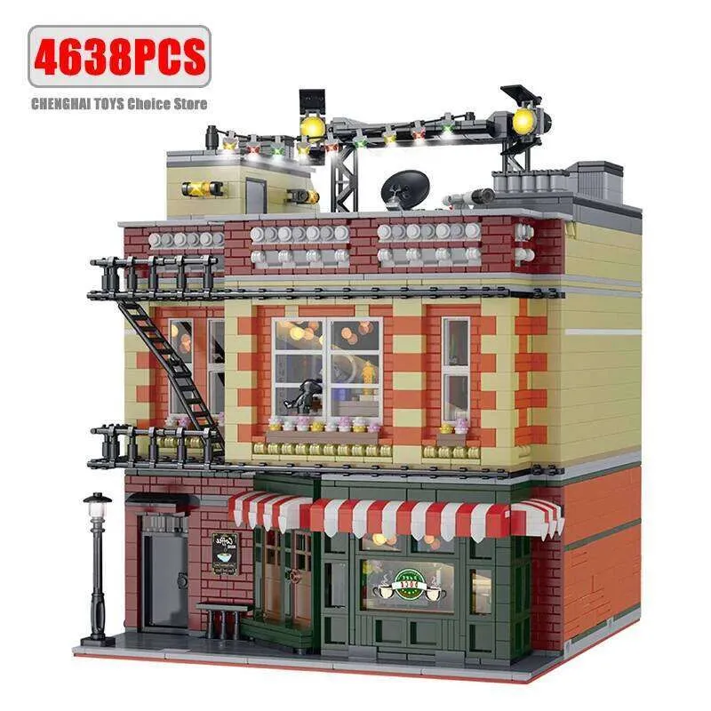 Modular Building Blocks Set Street View City Architecture Model Plastic ...