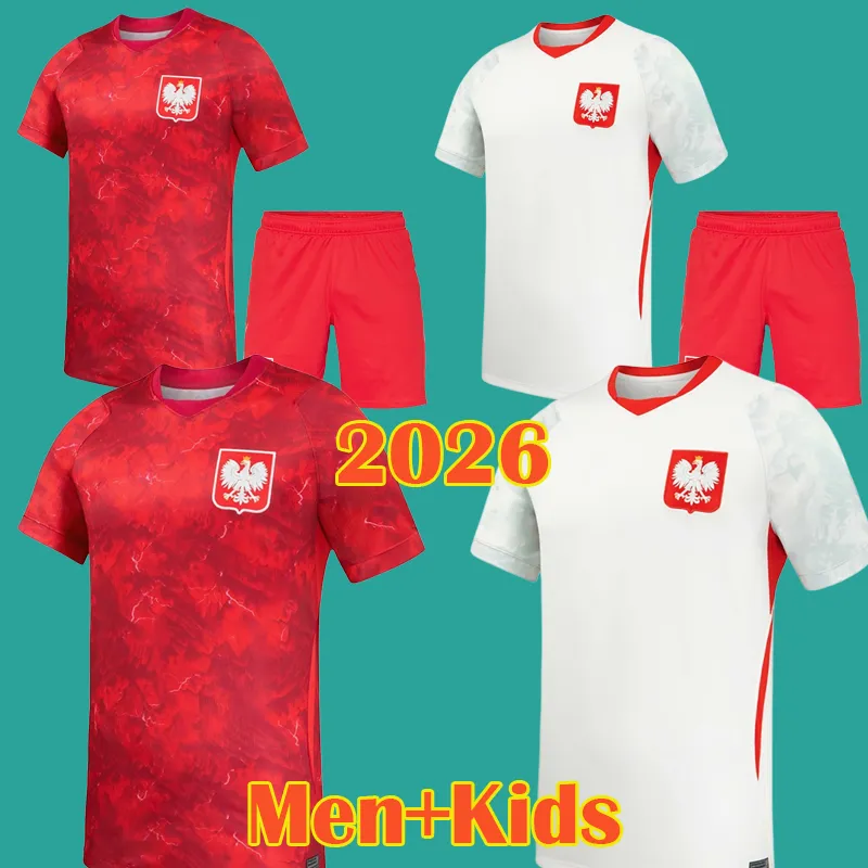 Poland Soccer Jerseys 2026 Lewandowski, Frankowski,... From ...