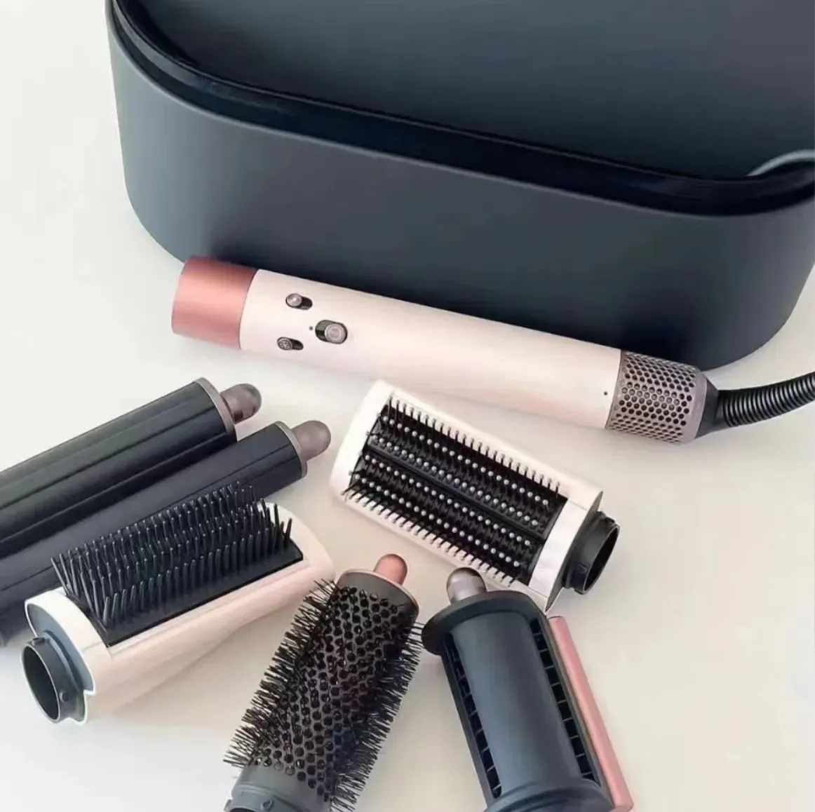 Hair styling tool 7-in-1 curler straightener and dryer with EU plug ...