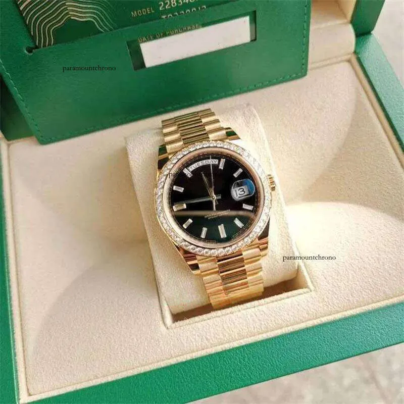 Men's Mechanical Automatic Wristwatch with 40mm Rose Gold Dial and ...