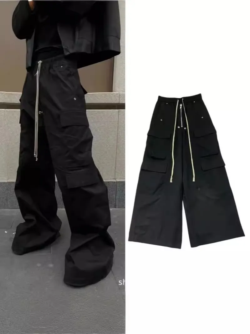 RO Mens Cargo Pants Multi Pocket Drawstring Waist ... From Dh1103151011 ...