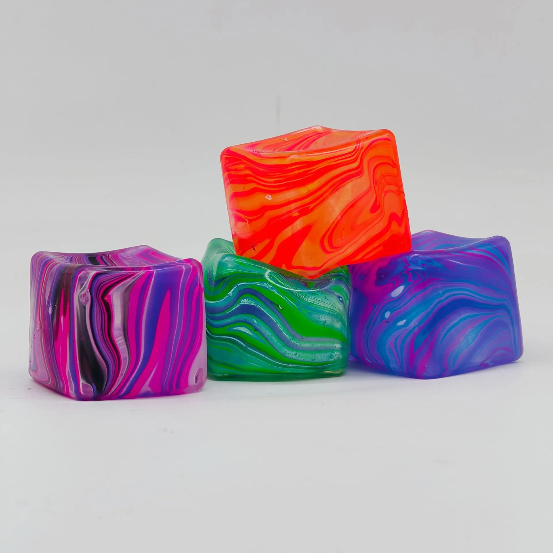 Needoh Unique Rotating Cube 5.5CM Flow Ice Wet... From Dhgatea6, $3.85 ...