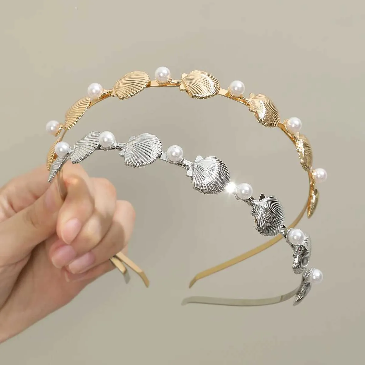 AWAYTR Metal Shell Hair Bands For Women Irregular... From Inkvoke, $6. ...