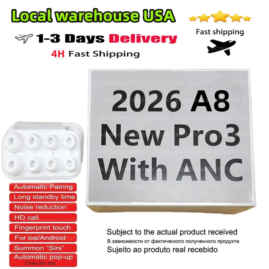 2026 A8 Pro 3 ANC TWS Earbuds A7 2024 4th Gen Anc... From ...