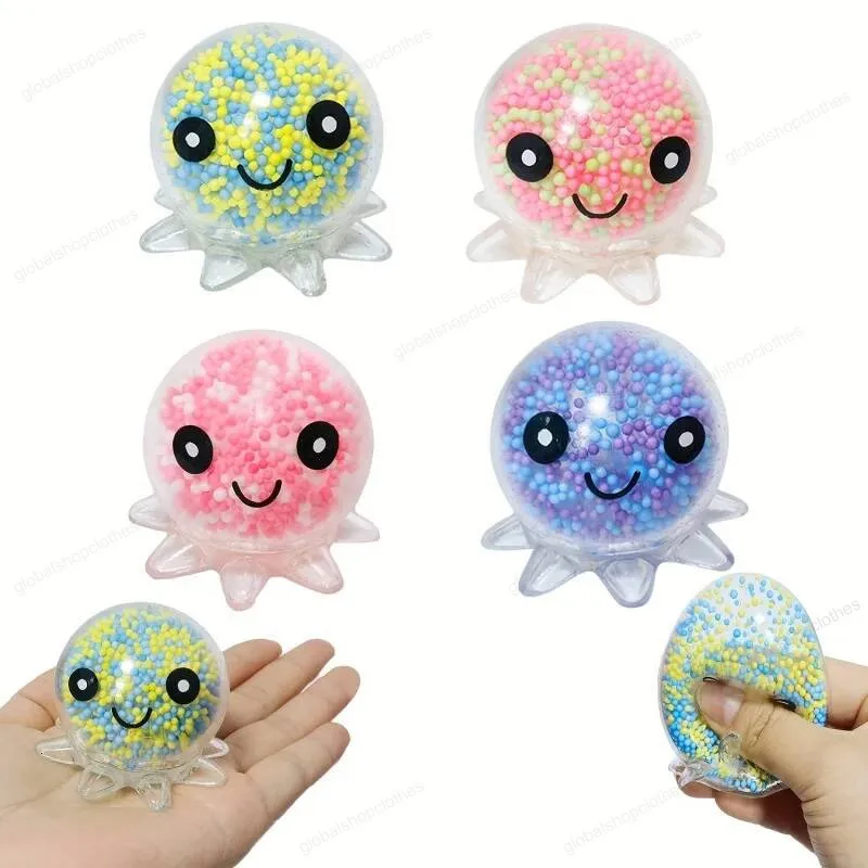 Needoh Glowing Squid Vent Squeeze Decompressions... From Toystory888 ...