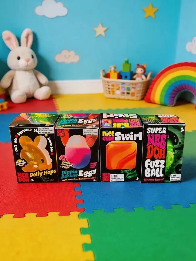 Needoh Pinching Squishy Pressure Balls Slow Rebound... From ...