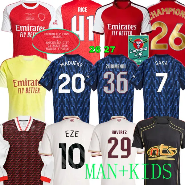 Arsenal Soccer Jerseys Vintage Retro Football Kits For Kids With Saka ...