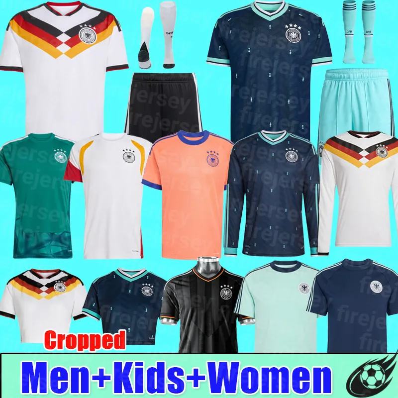 2026 World Cup Germany Soccer Black Football Kits Cropped Football ...