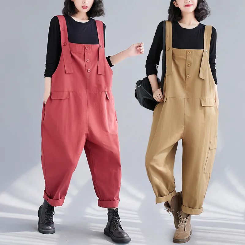 Overall Shorts for Women Designer Pants Essential Loose Fit Full Length ...