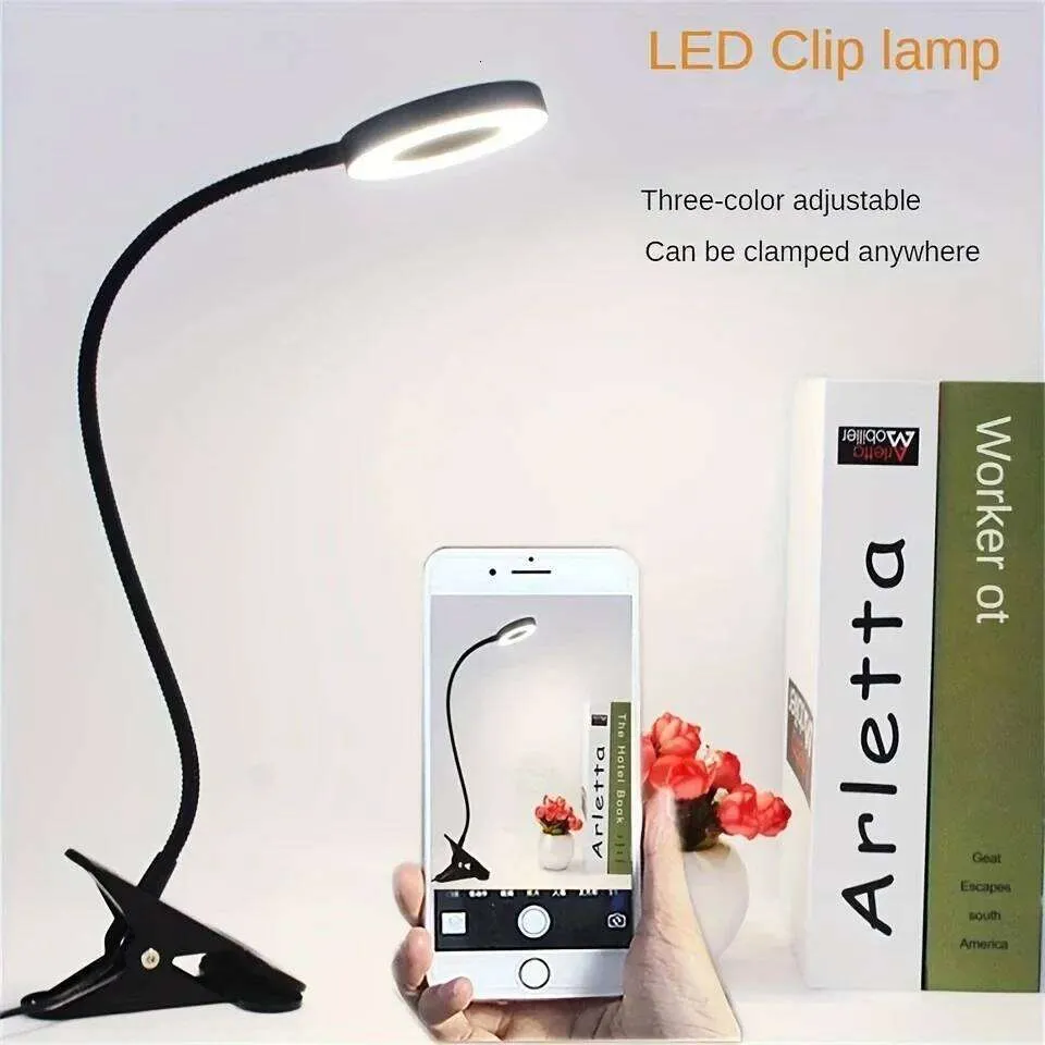 26Li0317 LED Clip Lights Flexible 360° Gooseneck... From Elidius, $10. ...