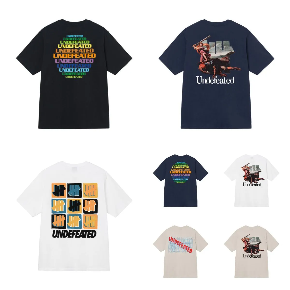 Wholesale UNDEFEATED Cotton T Shirts For Men And Women Casual... From ...