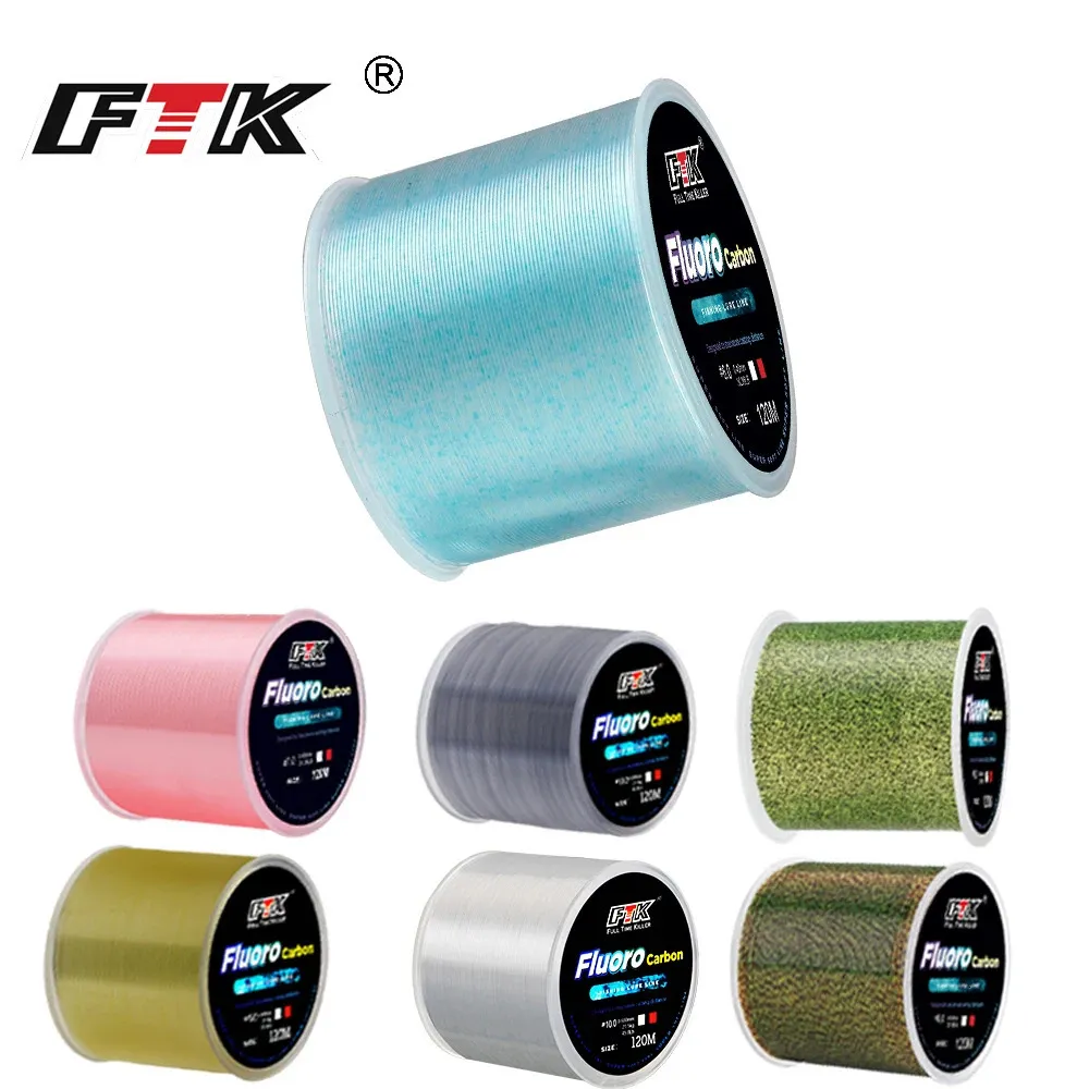 Invisible Fishing Line Fluorocarbon Coated 0.20mm Diameter 120m Length ...