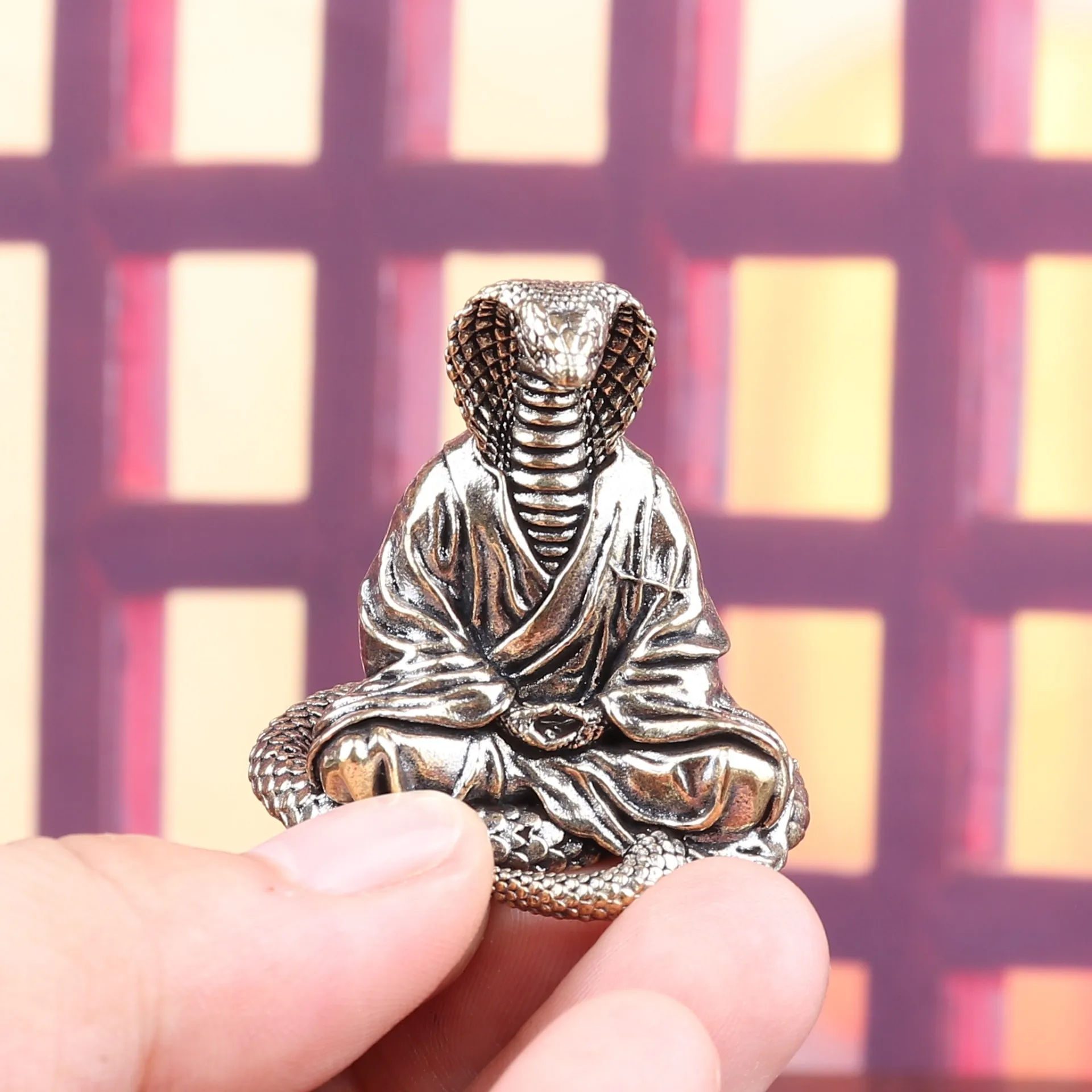 2026 Designer Brass Snake Demon Mage Desk Ornament ... From Hym7753191 ...