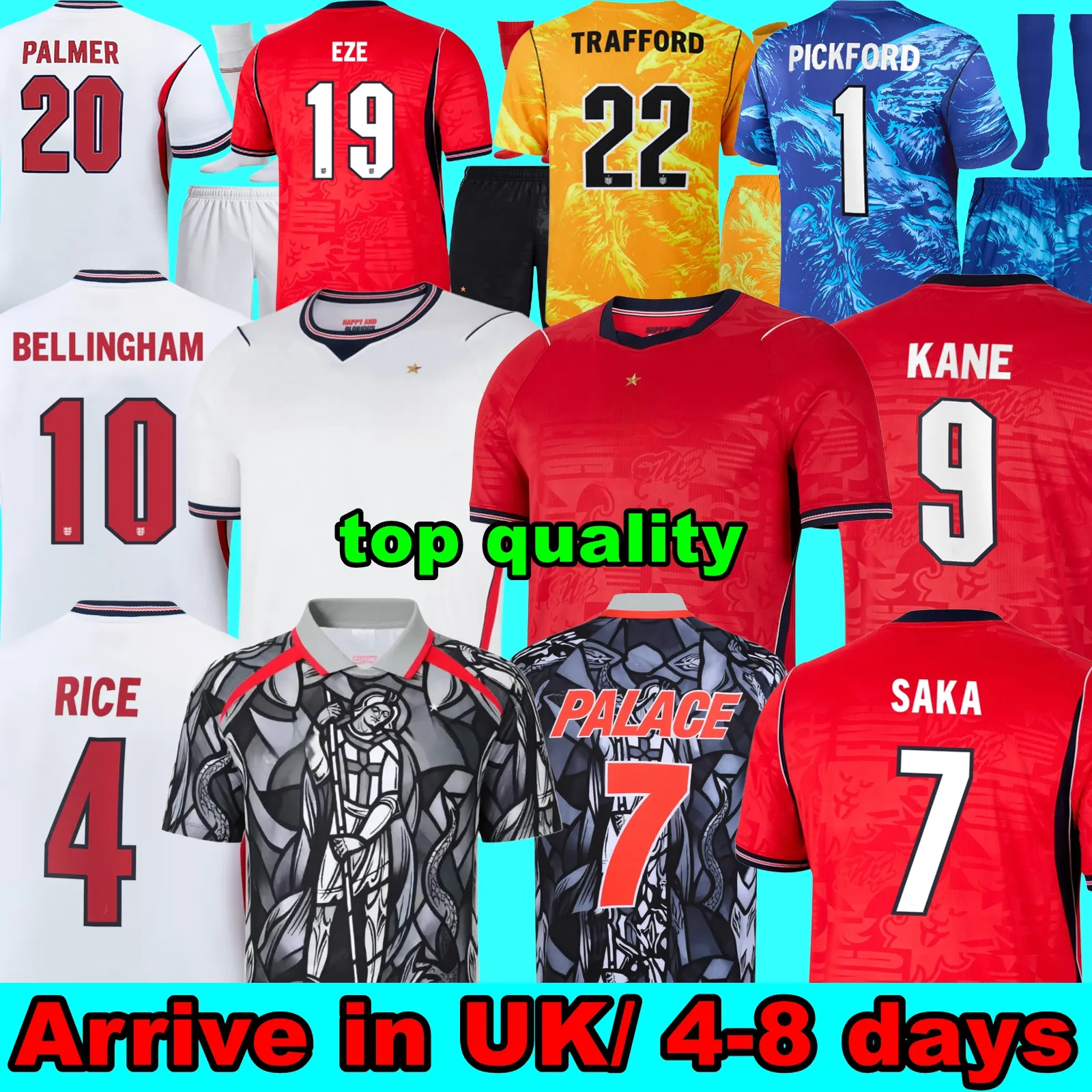 England World Cup Soccer Shirts Kids Kit 26/27 World Cup 2026 Featuring ...