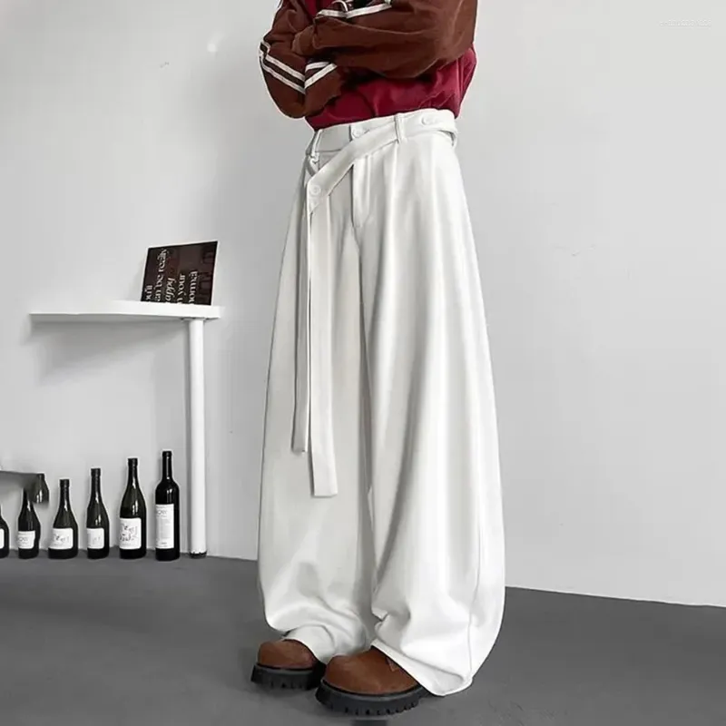 2026 Autumn Men's Ribbon Scimitar White Wide Leg... From Dh1102134228 ...