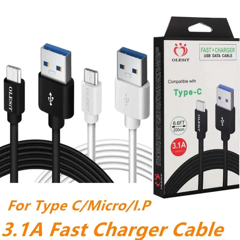Olesit Fast Charging USB Cables 3.6A USB A To Type... From ...