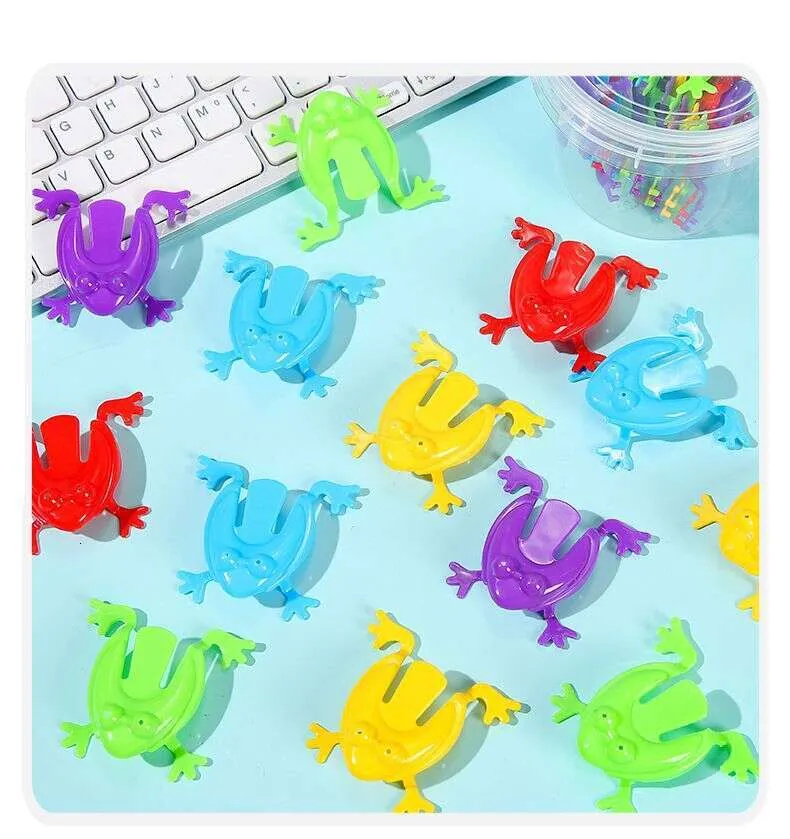 2026 Flexible Bouncing Plastic Frog Toy Educational... From Kidsabc19 ...
