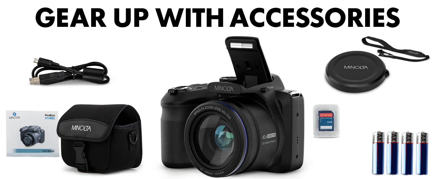 Minolta MN40Z 20MP Digital Camera With Viewfinder... From Ppop8822, $78 ...