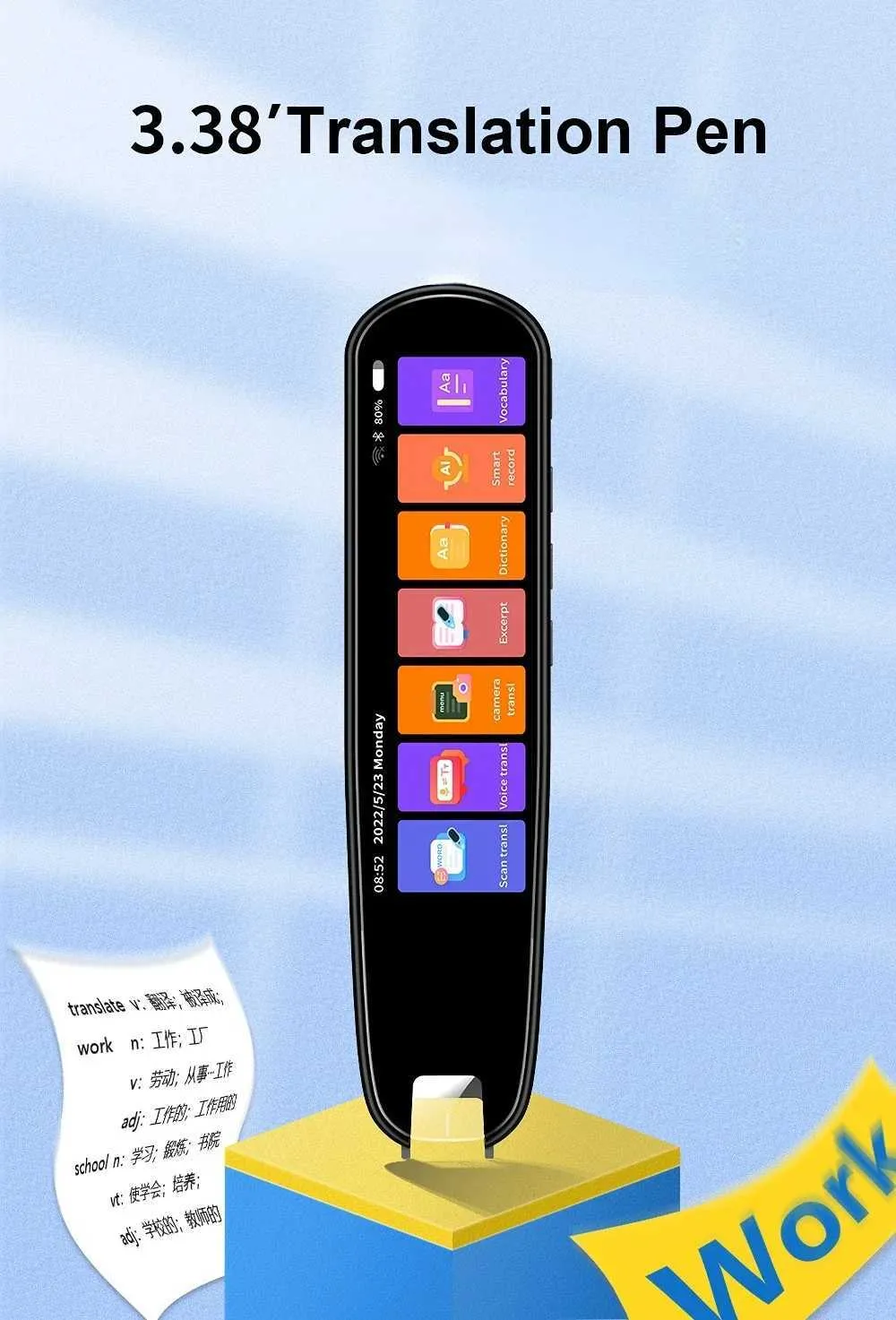 MD04 Smart AI Scanner Pen Translator With BT... From Mfck, $26.79 ...
