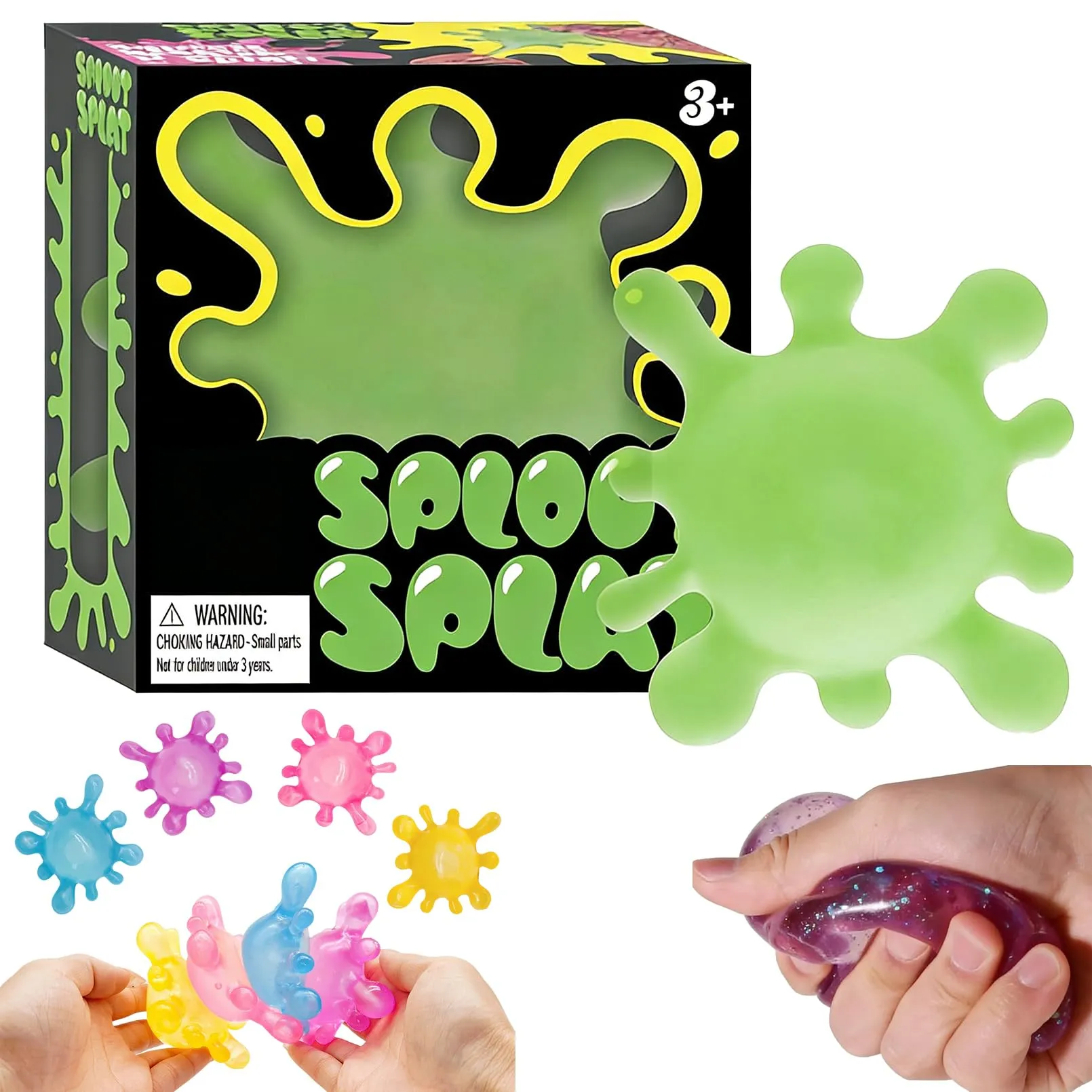 Needoh Styles Sploot Splat Virus Squishy Stress... From ...
