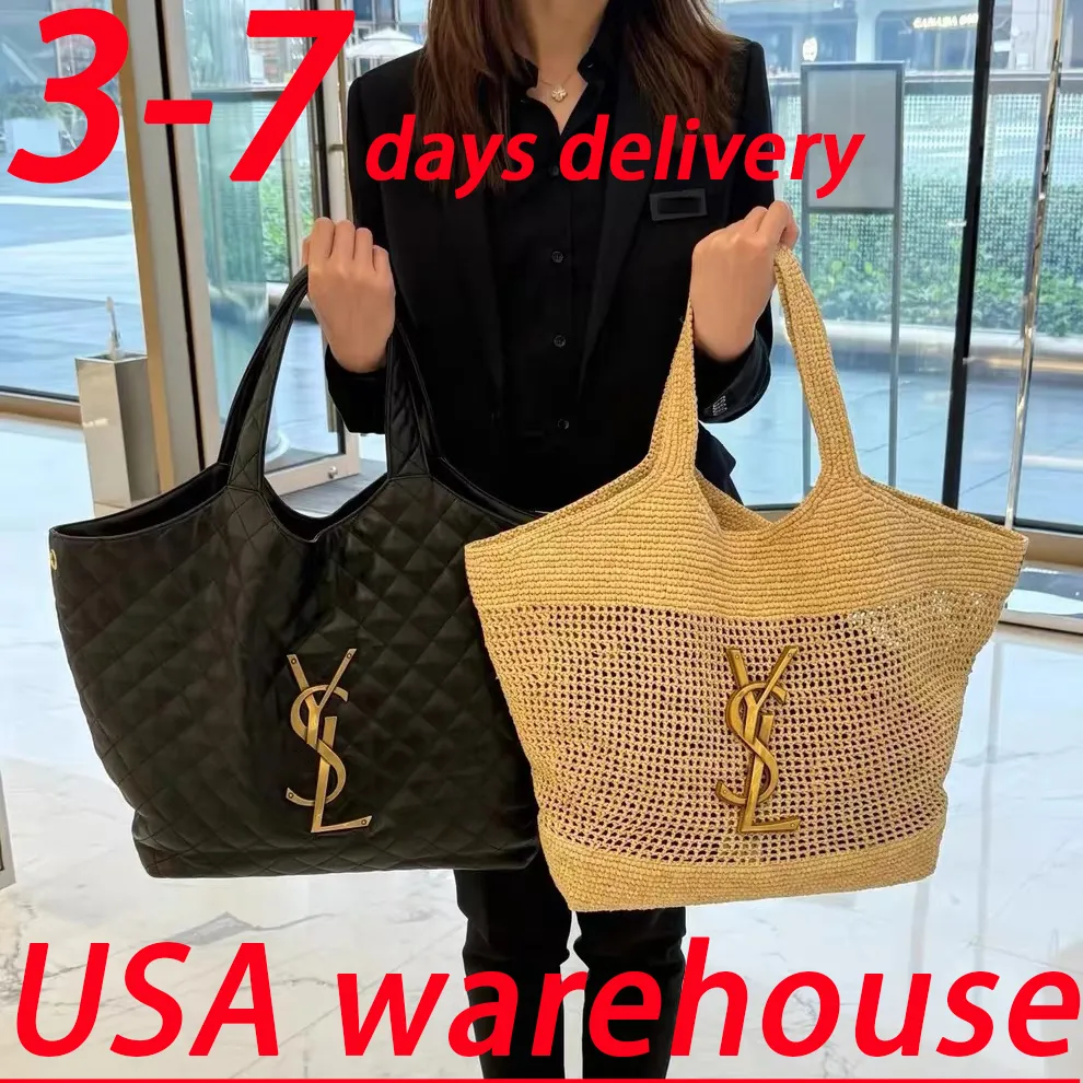 12A YSL Tote Bag Large Capacity Leather Crossbody... From ...