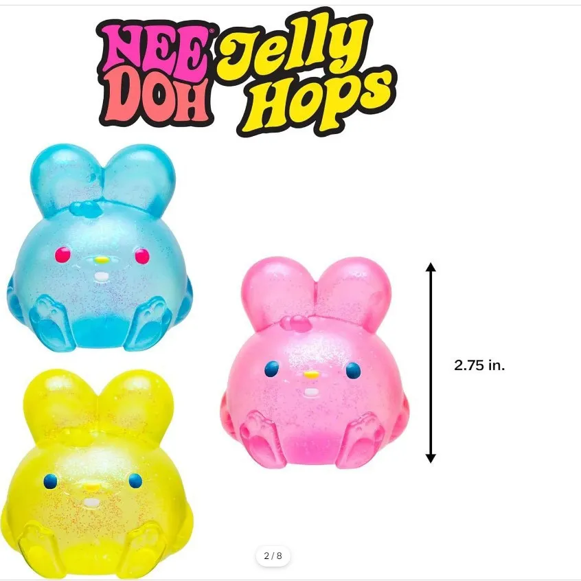 NeeDoh Squishy TPR Fidget Toys Easter Bunny Rabbit... From Fashion ...