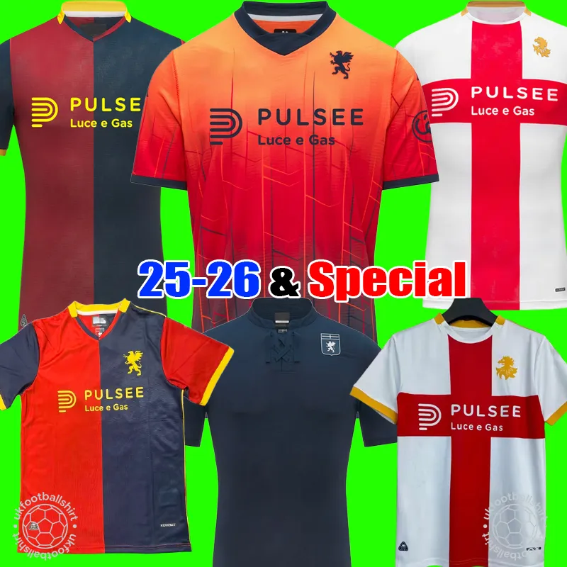 Genoa 2026 Soccer Jerseys Mens & Kids Football Kit... From ...