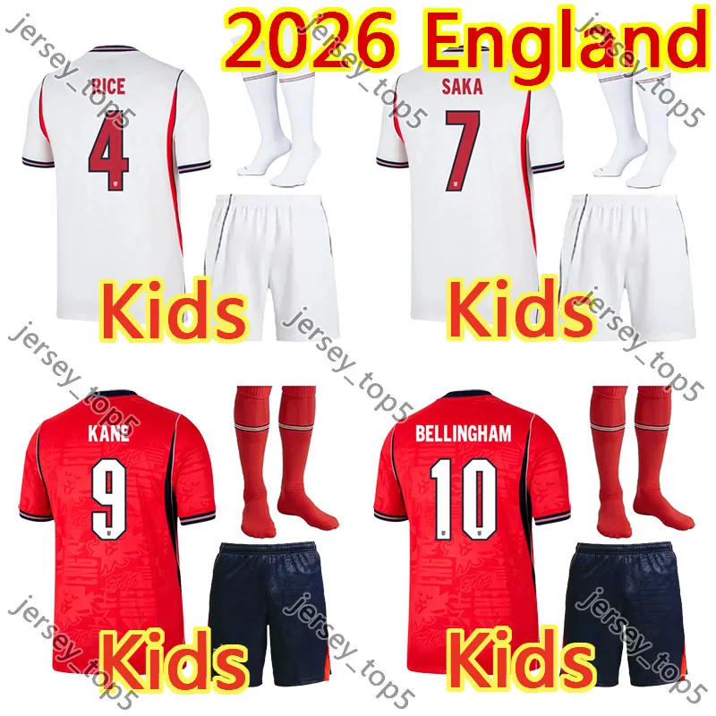 Kids England Kit 26 27 World Cup 2026 Kit Football... From Jersey_top5 ...