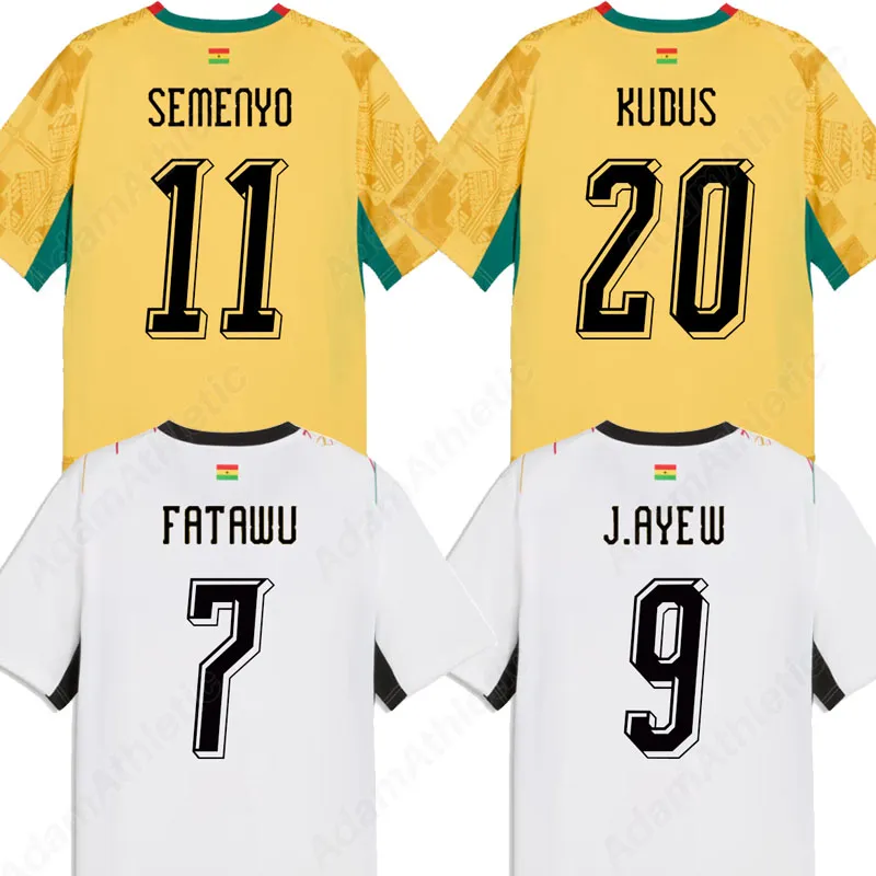 Ghana football jersey 2026 World Cup KUDUS SEMENYO J.AYEW FATAWU NUAMAH ...