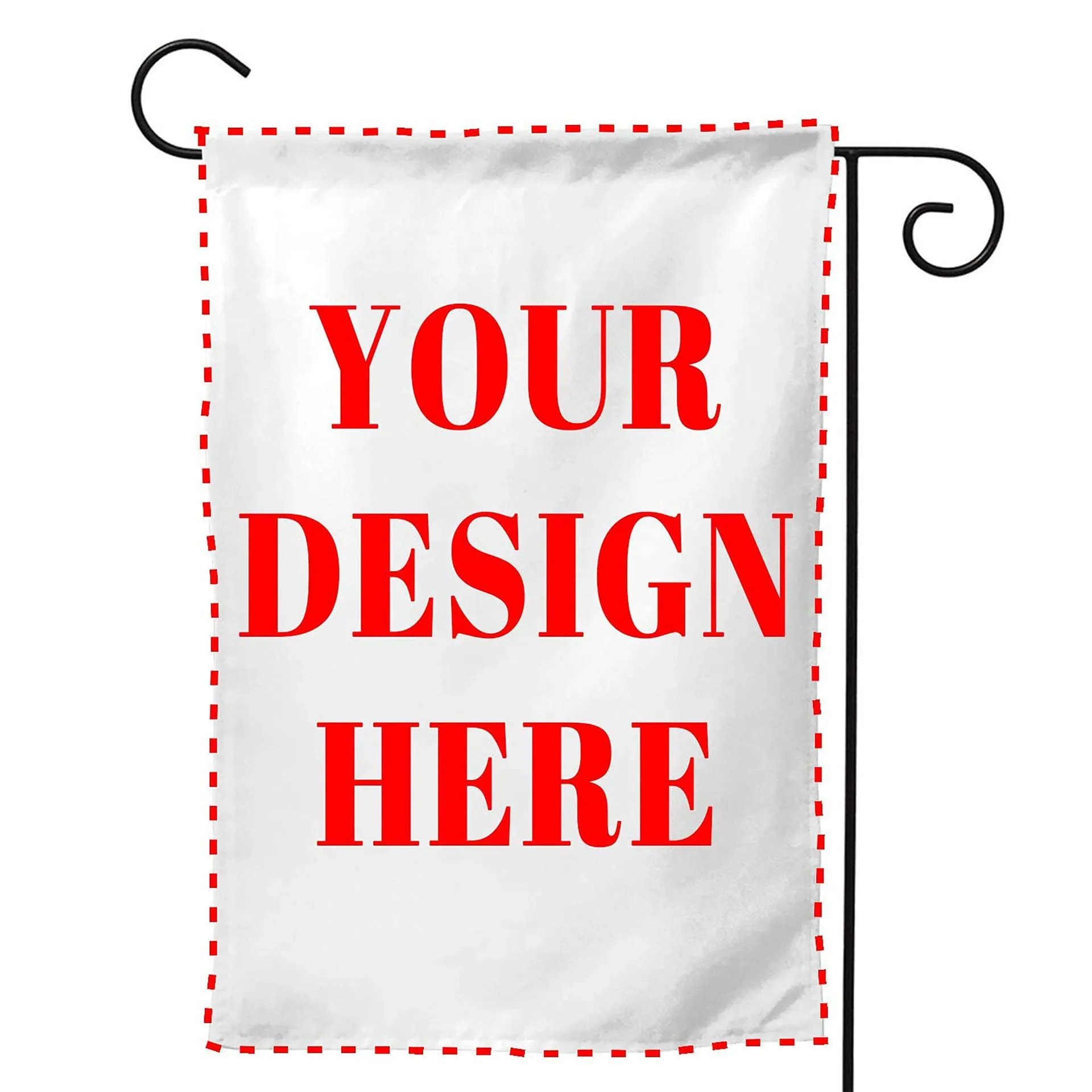 Custom Garden Flags 30x45cm Polyester Outdoor Yard... From Dicigtech ...