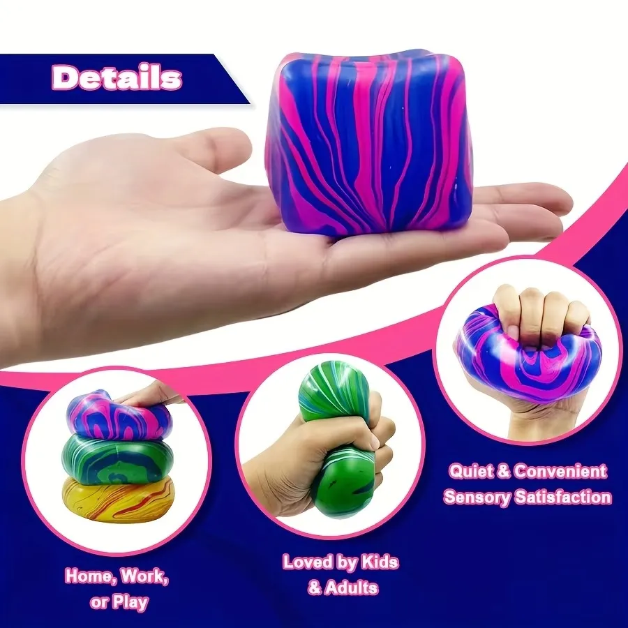 Schylling NeeDoh Cube, Squeezable Stress Relief Toy | DHgate