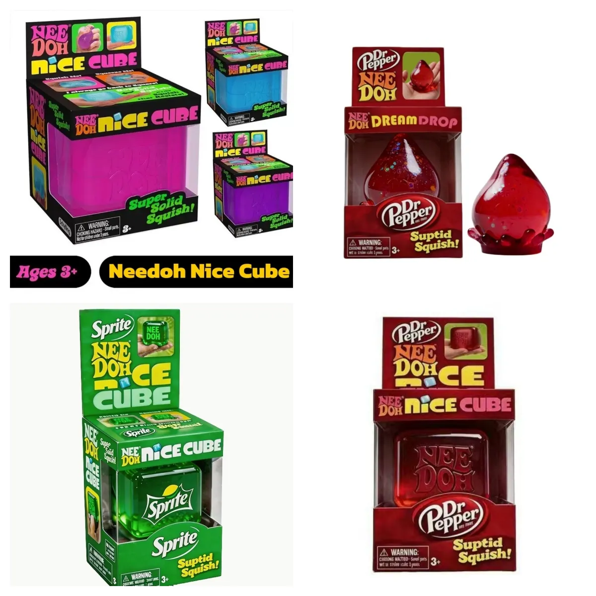 Needoh Nice Cube Mix Slime And Fidgets 5 Styles... From Toys ...
