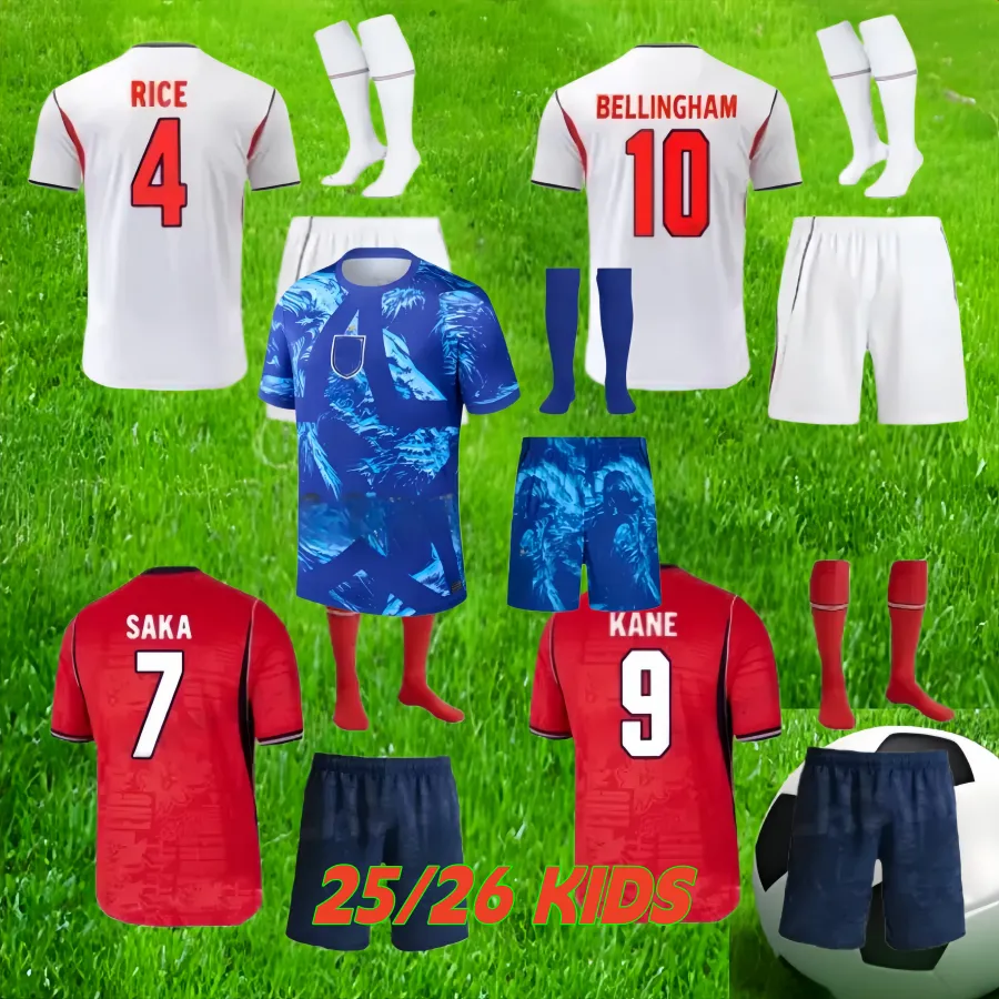 England Kids World Cup 2026 Football Jerseys Soccer... From ...
