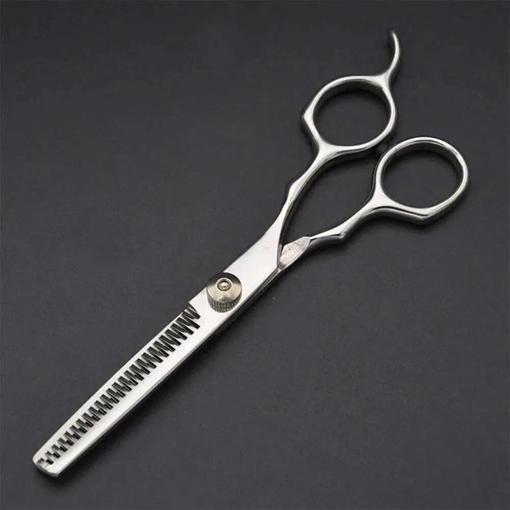 6 Inch Double Tooth Professional Hairdressing Scissors Barber Shears ...