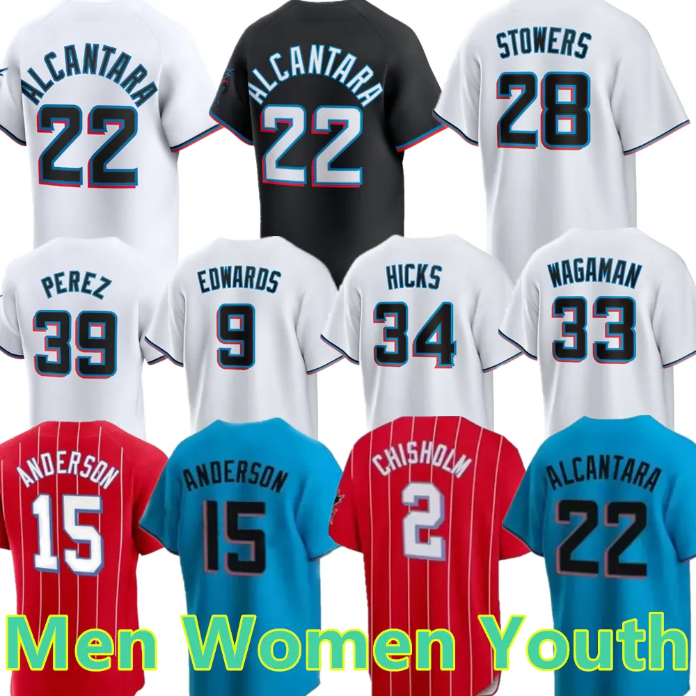 Custom Kyle Stowers Jersey Sandy Alcantara Otto Lopez... From Top_500 ...